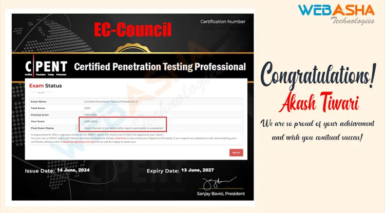 How to Pass CPENT with More than 90% Score to Get LPT Certification Free - Web Asha Technologies