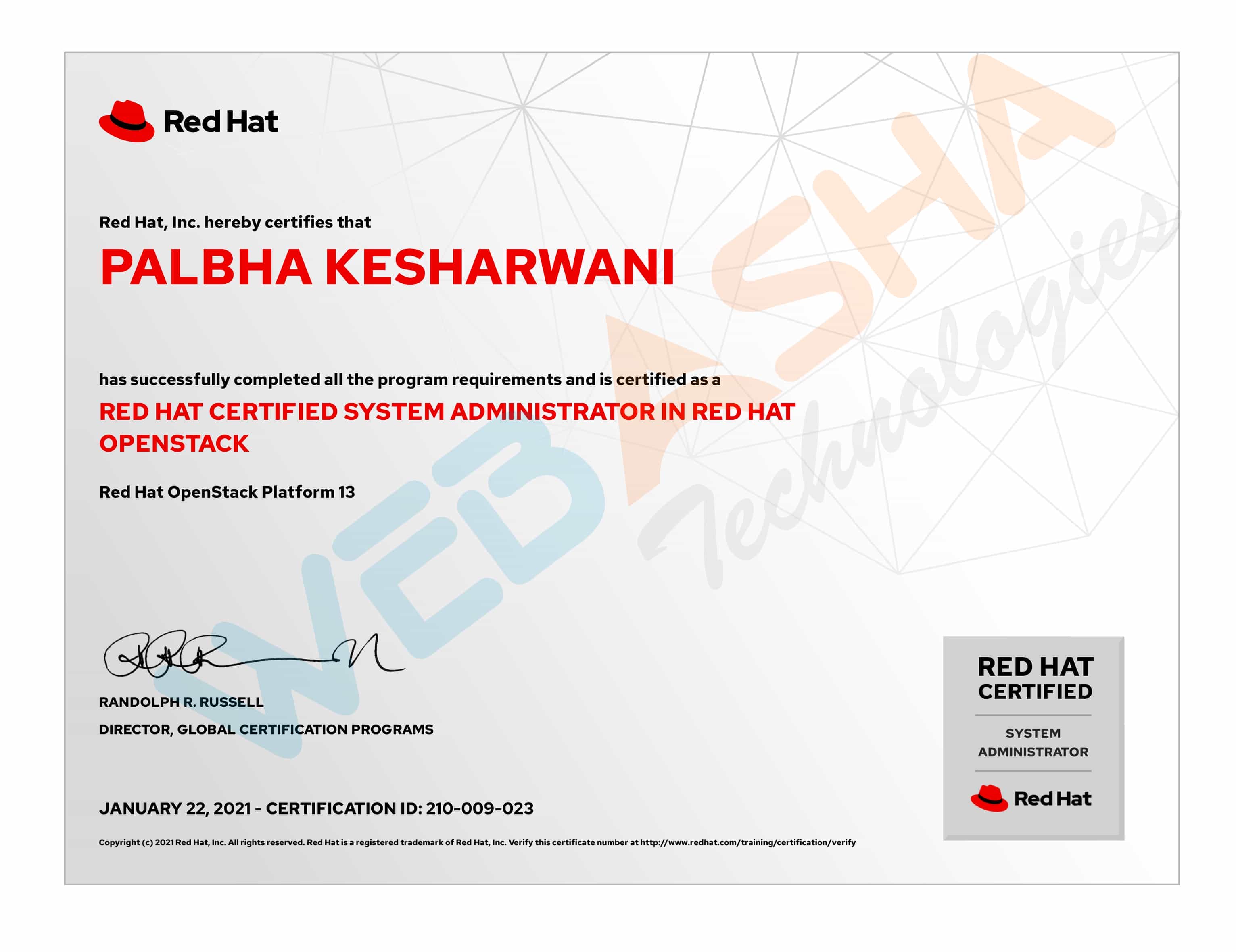 Red Hat OpenStack CL210 Training Center in Pune | Class, Course, Institute, Certification Exam ...